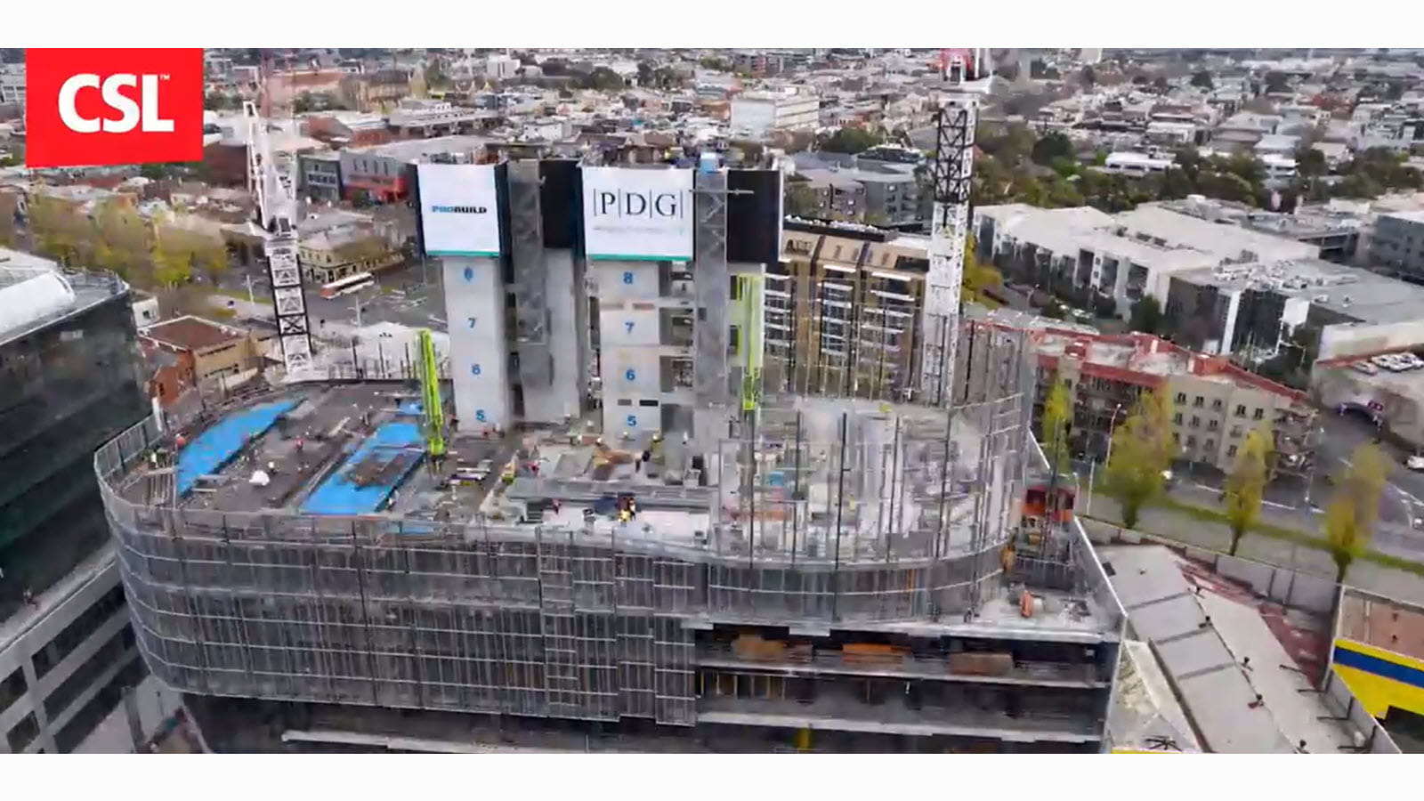Watch: Progress in a Flash - CSL's New Headquarters in Australia
